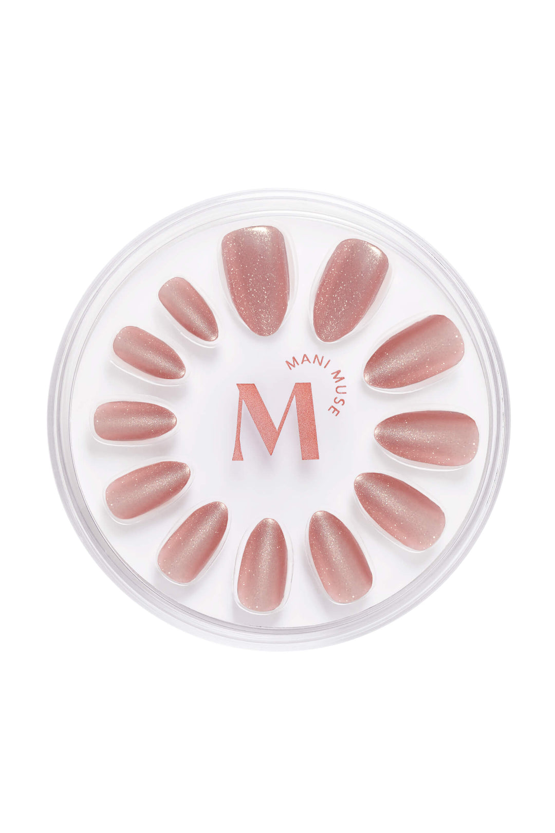Pinky Blinders Rose Gold Cat-Eye Press-On Nails – Mani Muse